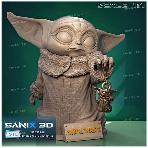 Grogu Stl Files