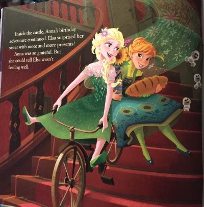 Disney Frozen Fever Read Along Book Illustrations Tumbex