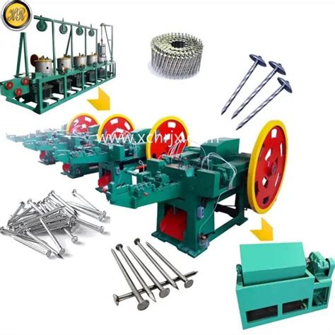 Small Scale Steel Nail Production Machines Z94 4c Wire Nail Making