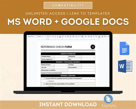 Reference Check Form Job Reference Check Form Employment Reference Check Form Reference
