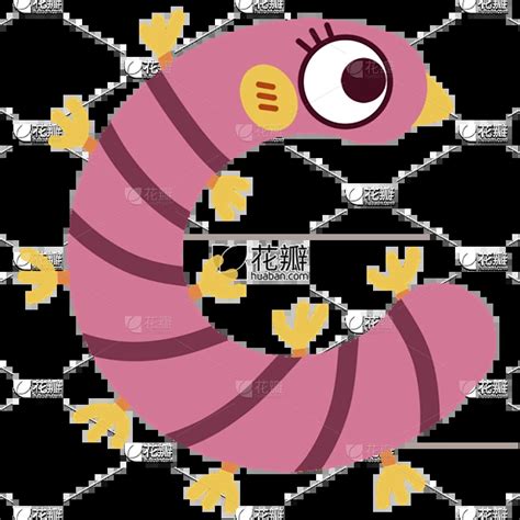 卡通 英文字母元素贴纸 C素材 花瓣网