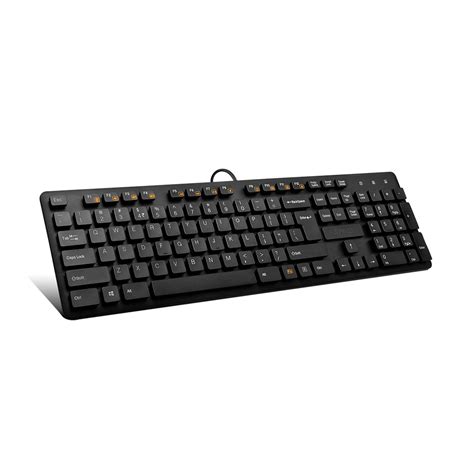 C23 Performer Usb Keyboard Comfortable And Durable Typing Experience