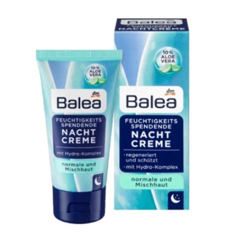 Хидратиращ нощен крем Balea 50 мл Emag Bg