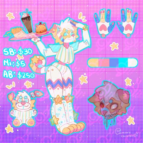 Adopt Fnaf Security Breach Fan Character Ychcommishes Fnaf