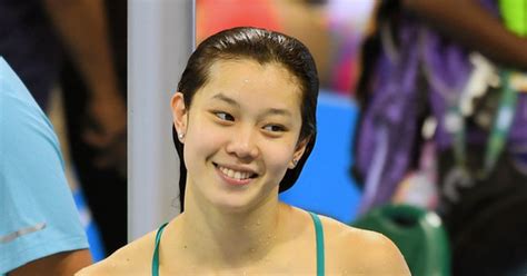 미모의 홍콩대표팀 수영 선수