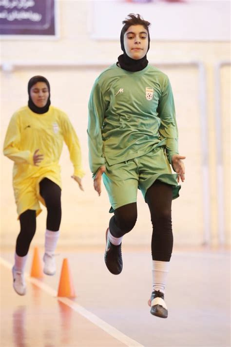 گزارش تصویری تمرین تیم ملی فوتسال دختران نوجوان فوتبالی