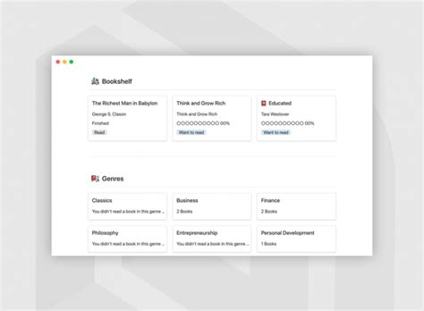 Best Notion Reading List Templates Book Trackers