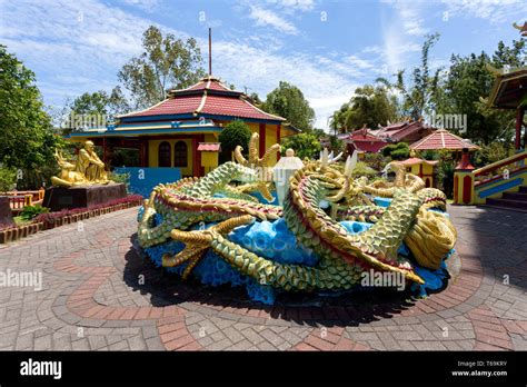 Pagoda Ekayana Tomohon Sulawesi Utara Stock Photo Alamy