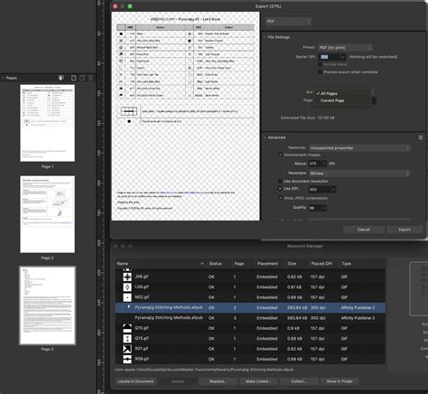 Publisher Won T Export More Than Page After Editing Affinity On
