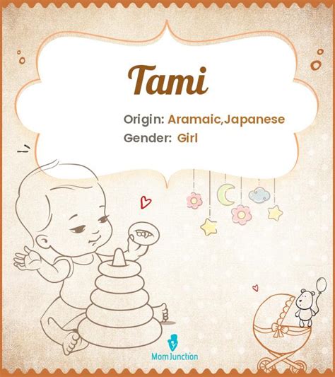 Tami Name Meaning Origin History And Popularity