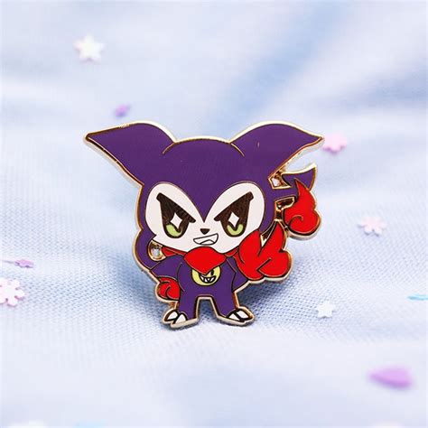 Digimon Impmon Enamel Pin Etsy