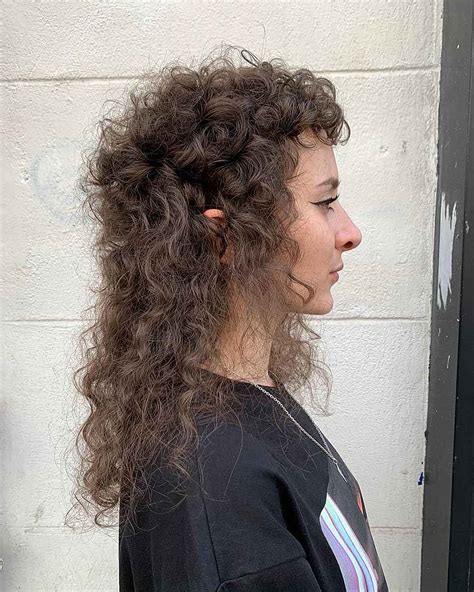 26 Modern Mullet Hairstyles For Girls With Curly Hair
