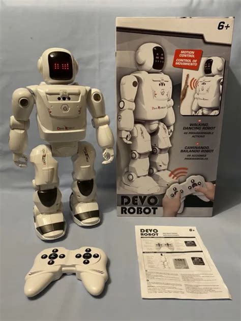 Devo Robot Interactive Rc Walking Dancing Robot With 48 Programmable