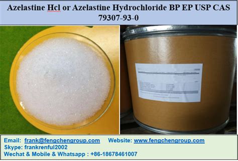 Azelastine Hcl Or Azelastine Hydrochloride Bp Ep Usp Cas 79307 93 0