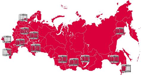 Проекты с револьверными дверями Radec по России