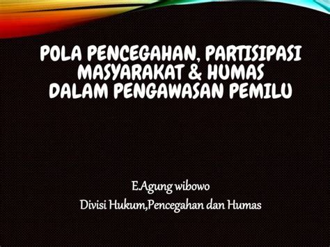 Penjelasan Tentang Tugas Dan Wewenang Pkd Pptx