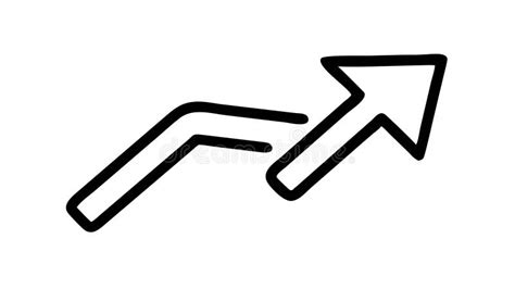 Ascending Arrow Icon Positive Trend Growth Vector Design Generative