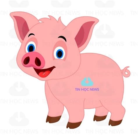 Tải Hình Con Heo Vector Đẹp File Png Psd Svg  Miễn Phí