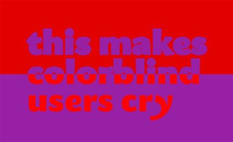 Tips For Designing For Colorblind Users Design Shack