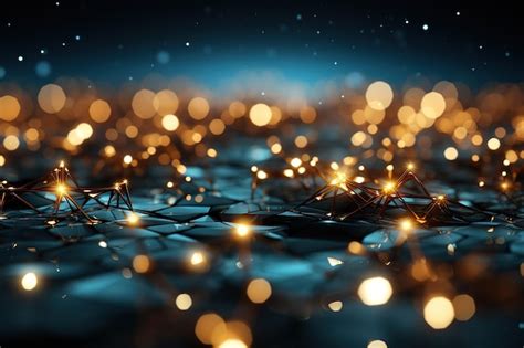 Premium Vector Futuristic Plexus Network Abstract Technology