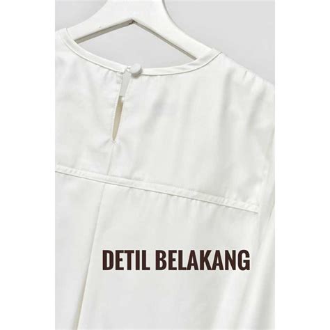 Blus Olva Off White Big Size Kalara Id