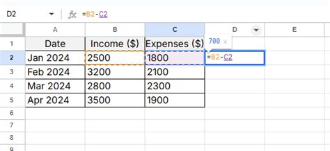 How To Subtract In Excel A Step By Step Guide For Beginners Excelmatic