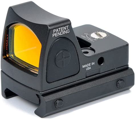 Buy Mini Rmr Red Dot Collimator Reflex Fit 20mm Rail Used For Hunting Air Sniper Magnifying