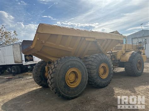 1991 Cat D400d Articulated Dump Truck In Bellevue Iowa United States Ironplanet Item 10653997