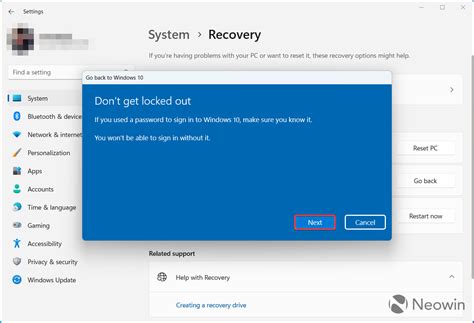Guide How To Uninstall Windows H And Roll Back To Previous Build Neowin
