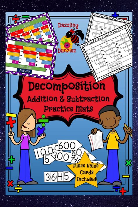 Decomposition Addition And Subtraction Practice Mats Addition And