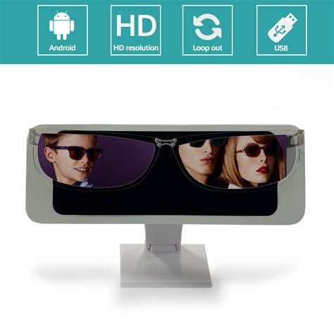 Lcd Displaying Screen Creative Display Patterned Logo Customized For Glasses Manufacturers