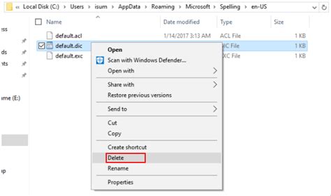 Add Or Delete Words For Windows Spell Checking Dictionary
