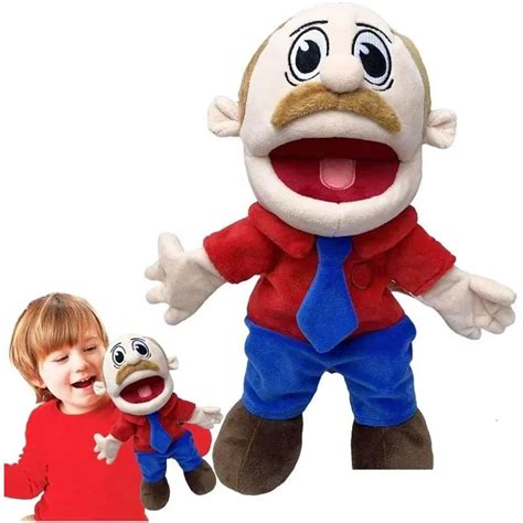 Jeffy Sock Puppet Doll Toy For Roleplay And Entertainment Movable Mouth Props For Chef Prince