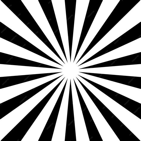 Premium Vector Sunburst Pattern Illustration Sunburst Pattern