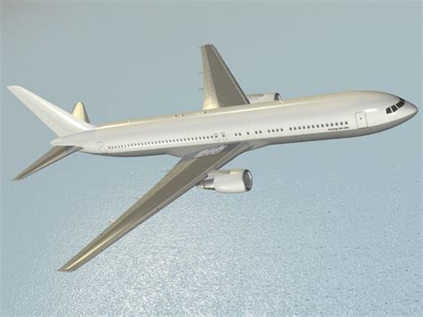 Boeing 767 300 Er Airliner 3d Model