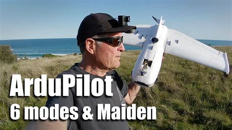 Ardupilot Plane 6 Modes And Maiden Flight Youtube