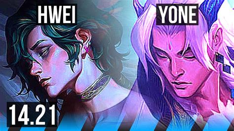 HWEI Vs YONE MID KR Grandmaster 14 21 YouTube