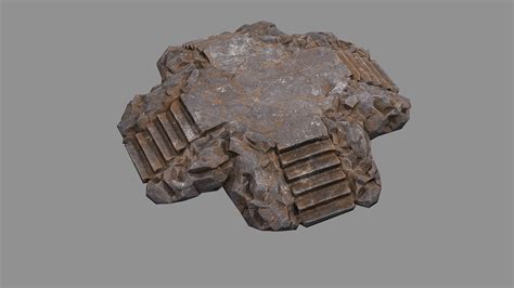 Staris Rock 01 3d Model By Ertan Zorlu