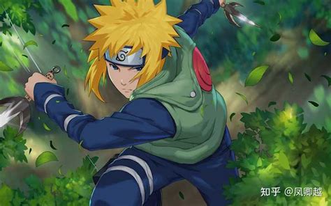 在《火影忍者》里四代火影的实力情况是怎样的？ 知乎