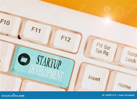 Conceptual Hand Writing Showing Startup Development Business Photo Showcasing Efficiently