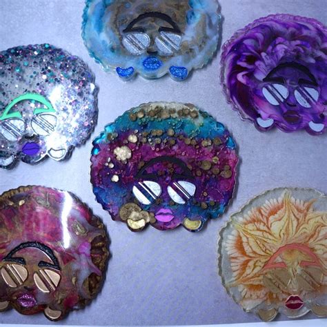 Afro Centric Coasters Etsy