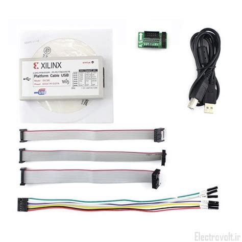 پروگرامر Usb مدل Dlc9g برای Xilinx Fpga Cpld الکترو ولت