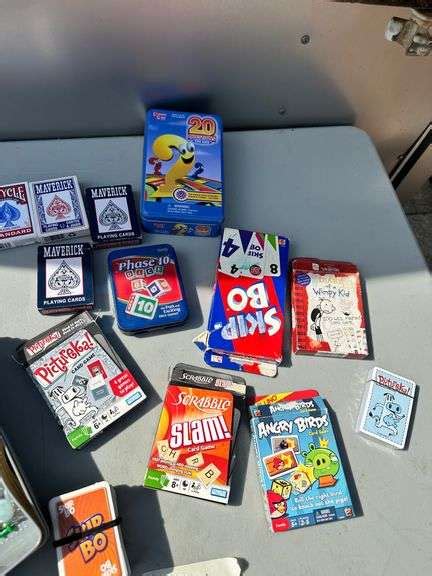 Assorted Card Games Auction Ohio