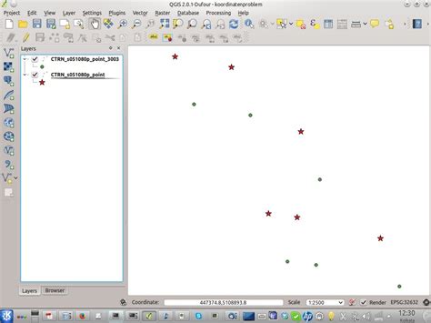 Bug Report 9350 Reprojected Postgresql Layers Are Plotted With Offset