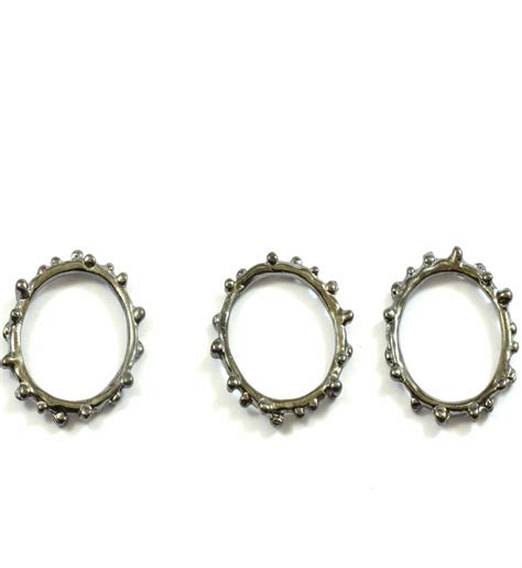 Circle Wire Mesh Metallic Circle 20mm Beads Jewelry E