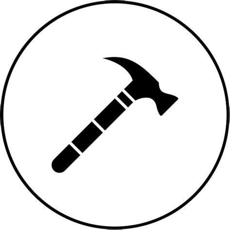 Premium Vector Hammer Icon