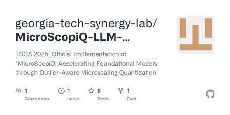 Releases · Georgia Tech Synergy Labmicroscopiq Llm Quantization · Github