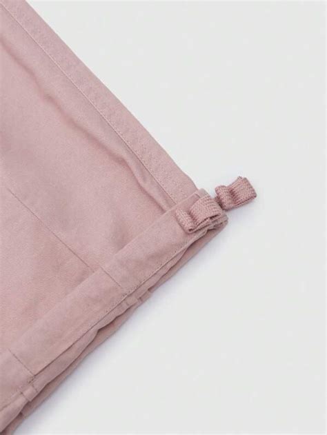 Hombres Pantalones Cargo Con Bolsillo Lateral Con Solapa Mode De