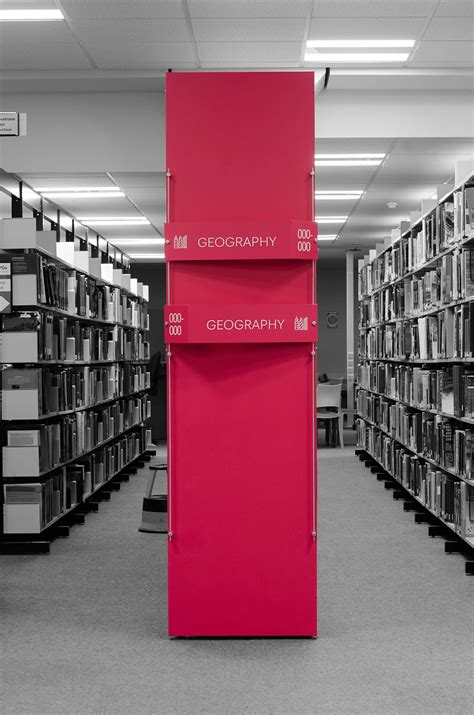 Library Wayfinding Behance