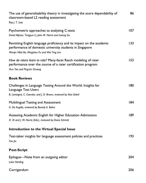 Language Testing On Twitter 🚨📢language Testings 40th Issue Is